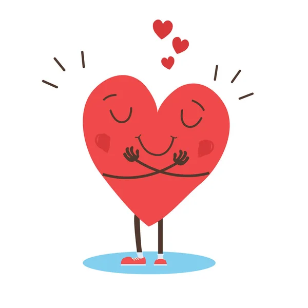 Peluk diri Vektor Stok, Ilustrasi Peluk diri Bebas Royalti | Depositphotos