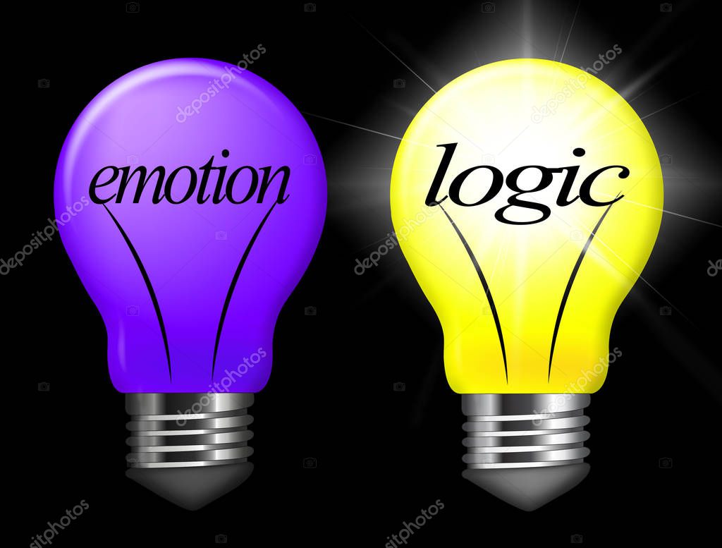 Emoción Vs Lógica Luz representa la lógica en comparación con la emoción 2023