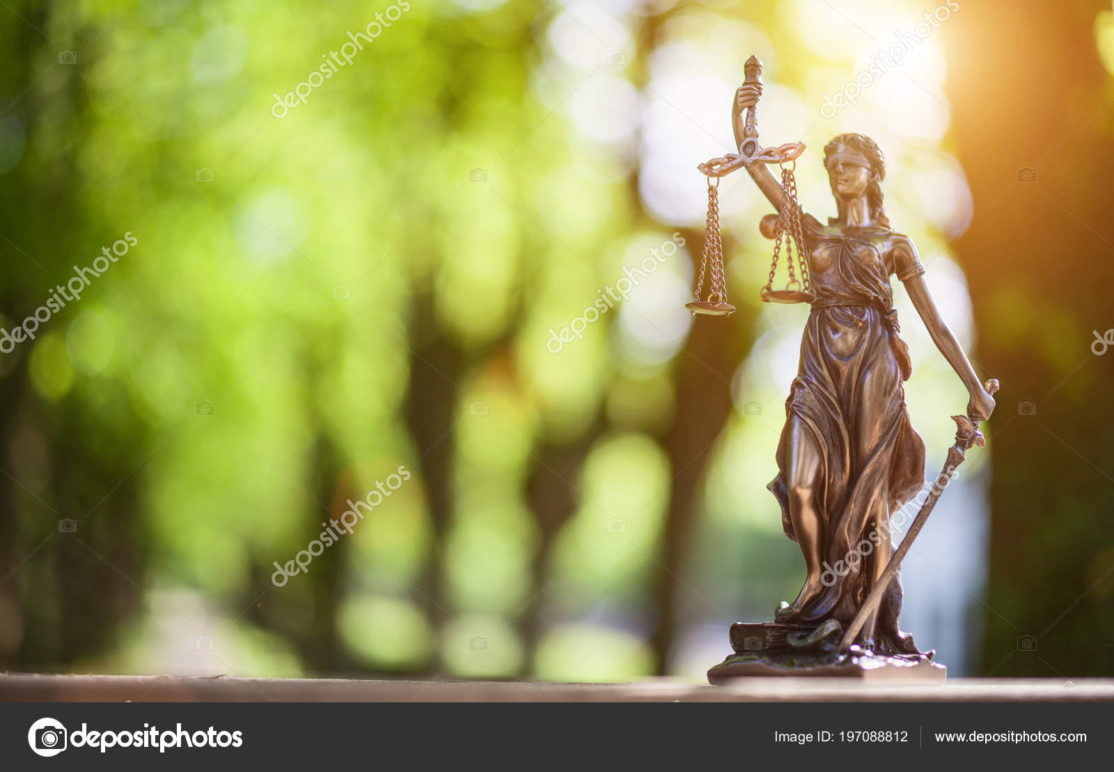 Statue Justice Lady Justice Iustitia Justitia Roman Goddess Justice ...