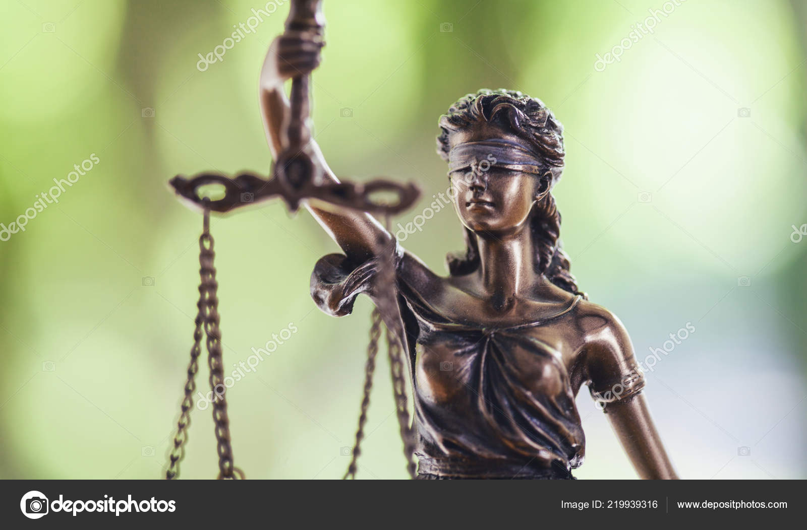 Statue Justice Lady Justice Iustitia Justitia Roman Goddess Justice ...