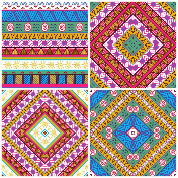 Seamless tribal texture Stock Vector Image by ©wikki33 #21274221