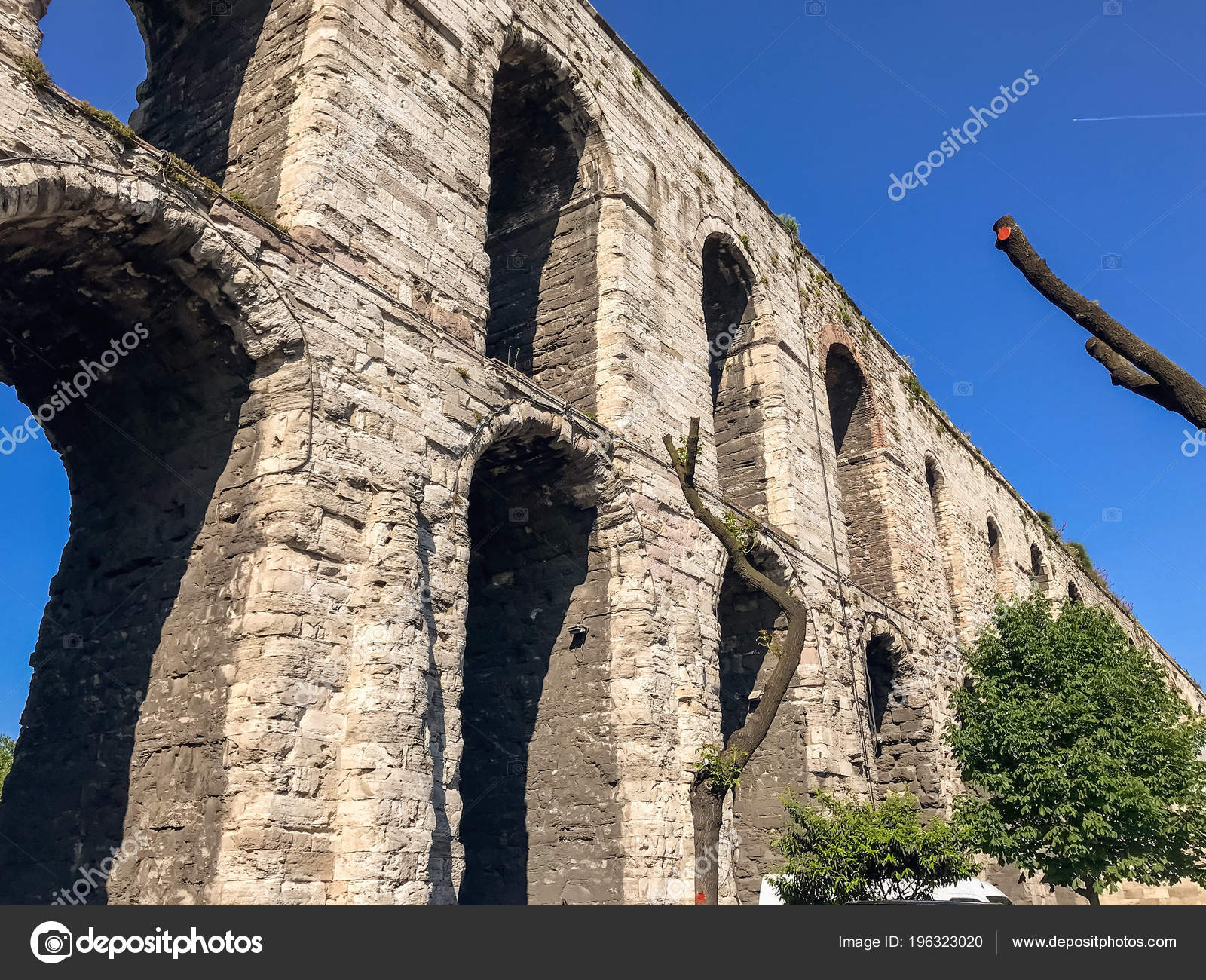 Ancient Water Arch Built Byzantium Period Todays Unkapani District ...