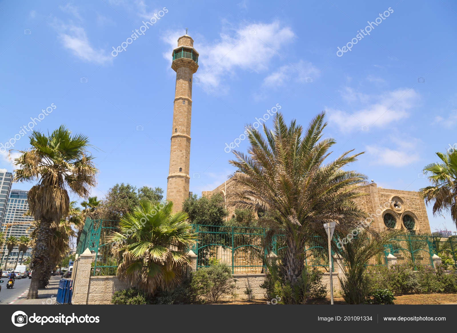 Hasan Bey Hassan Bek Mosque Jaffa Beach Tel Aviv Yafo Stock Photo by ...