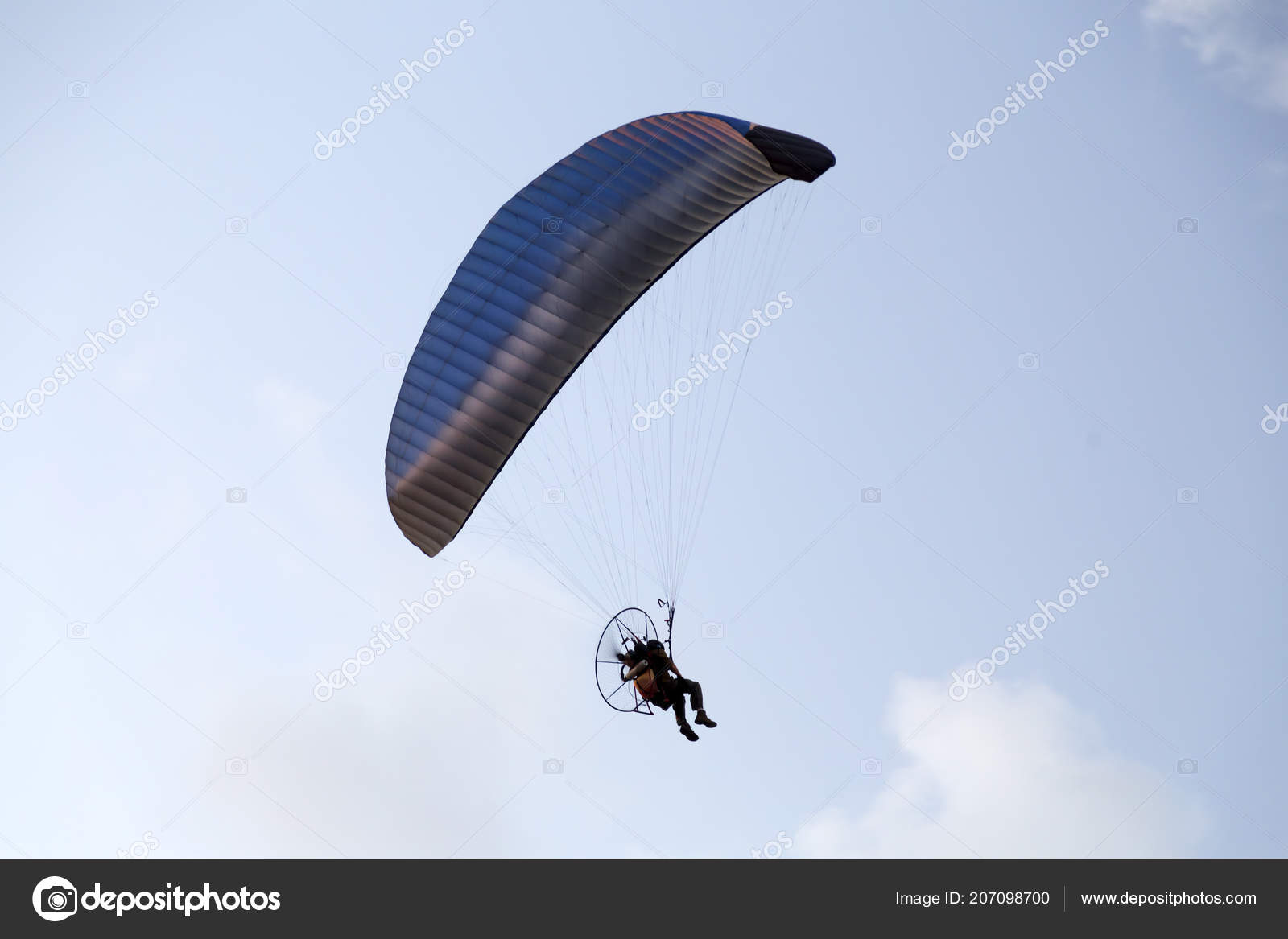 Paragliding With Motor