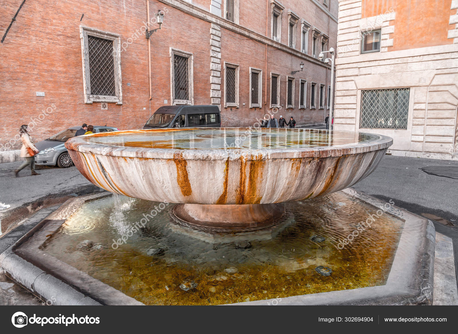 The fontana del Senato — Stock Editorial Photo © EnginKorkmaz #302694904