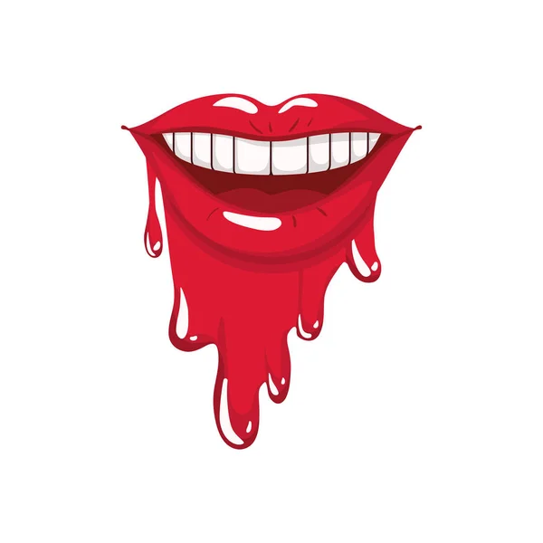 Mouth dripping Vector Art Stock Images | Depositphotos