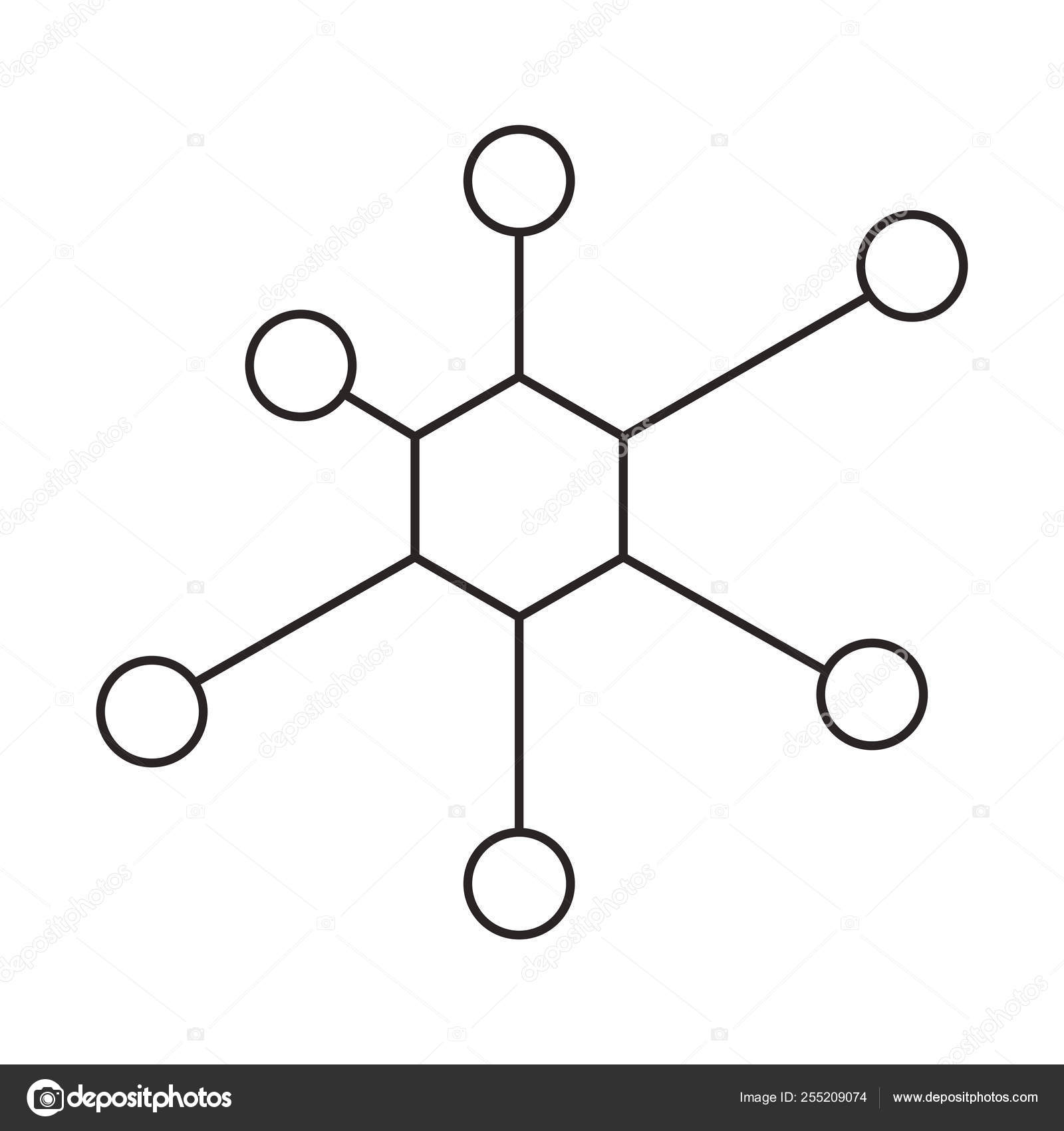 Structure molecular science icon Stock Vector by ©grgroupstock 255209074