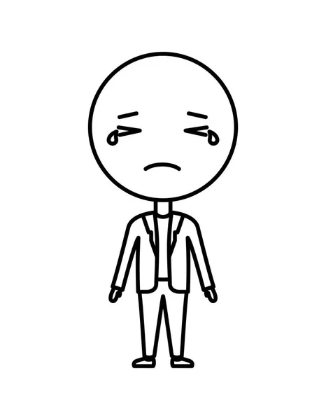 12,784,385 Stick figure sad Vector Images | Depositphotos