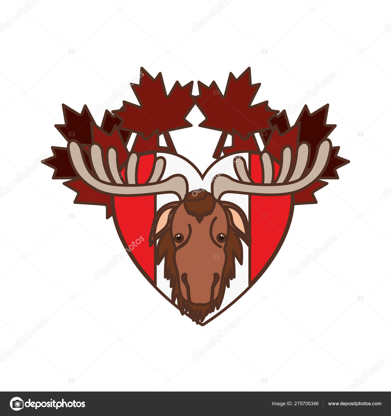 Canadian Symbols Moose