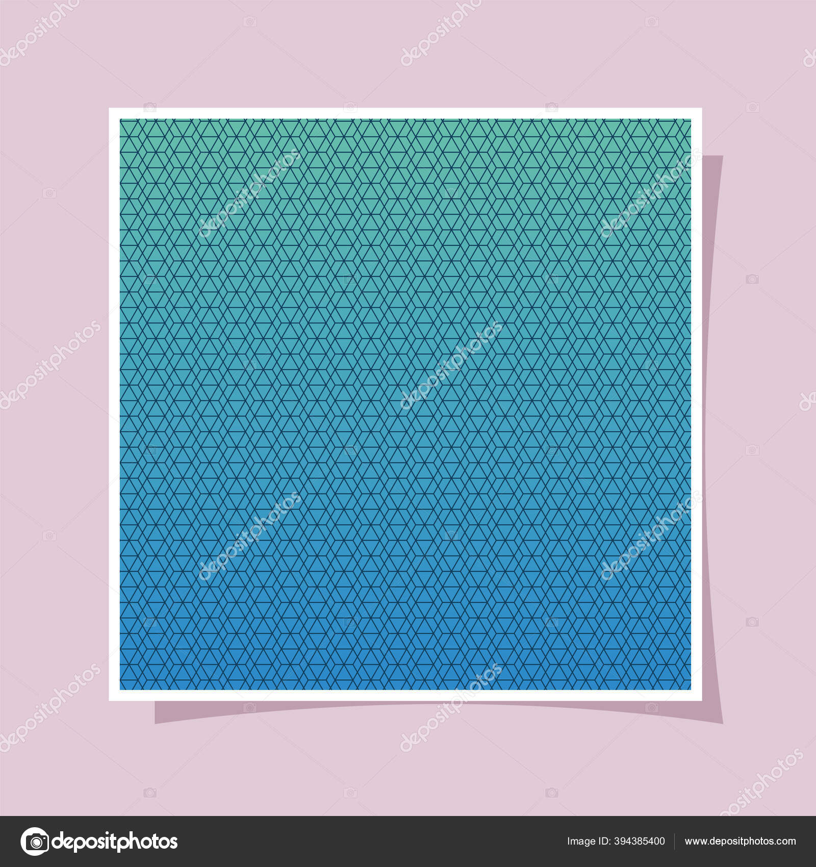 Blue gradient and pattern background frame vector design Stock Vector ...