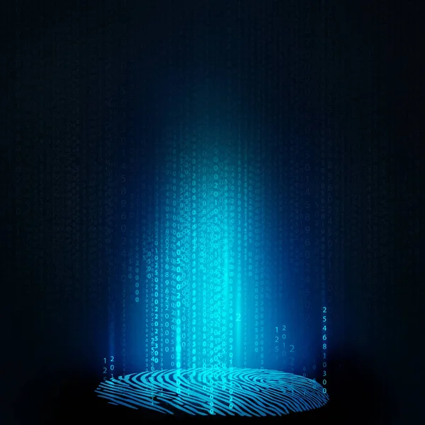 Red technology hand print design — Stock Photo © Wavebreakmedia #53913747