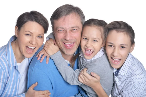 Familia feliz y amigable Stock Photos, Royalty Free Familia feliz y ...