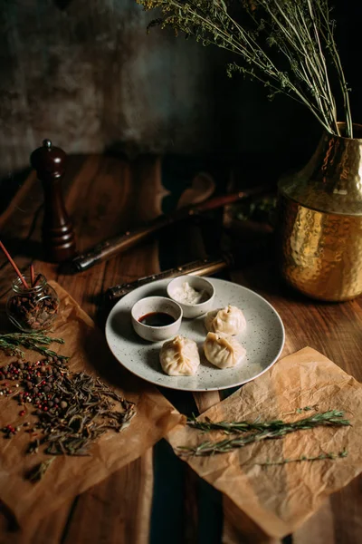 Mongolian Traditional Food Table Stock Photo by ©KatyaZork 206458876