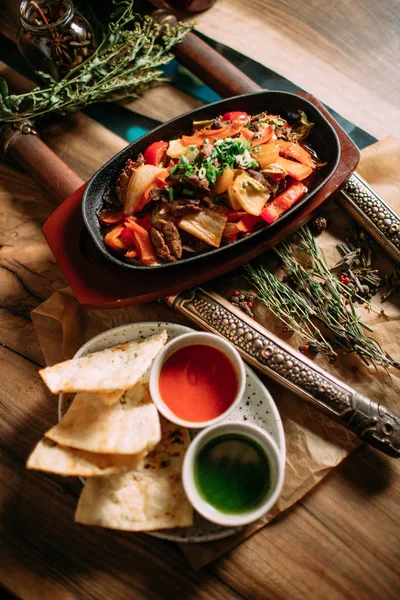 Mongolian Traditional Food Table Stock Photo by ©KatyaZork 206462216