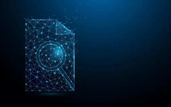 3d computer monitor abstract for concept design. Abstract geometric background. Low poly design ...