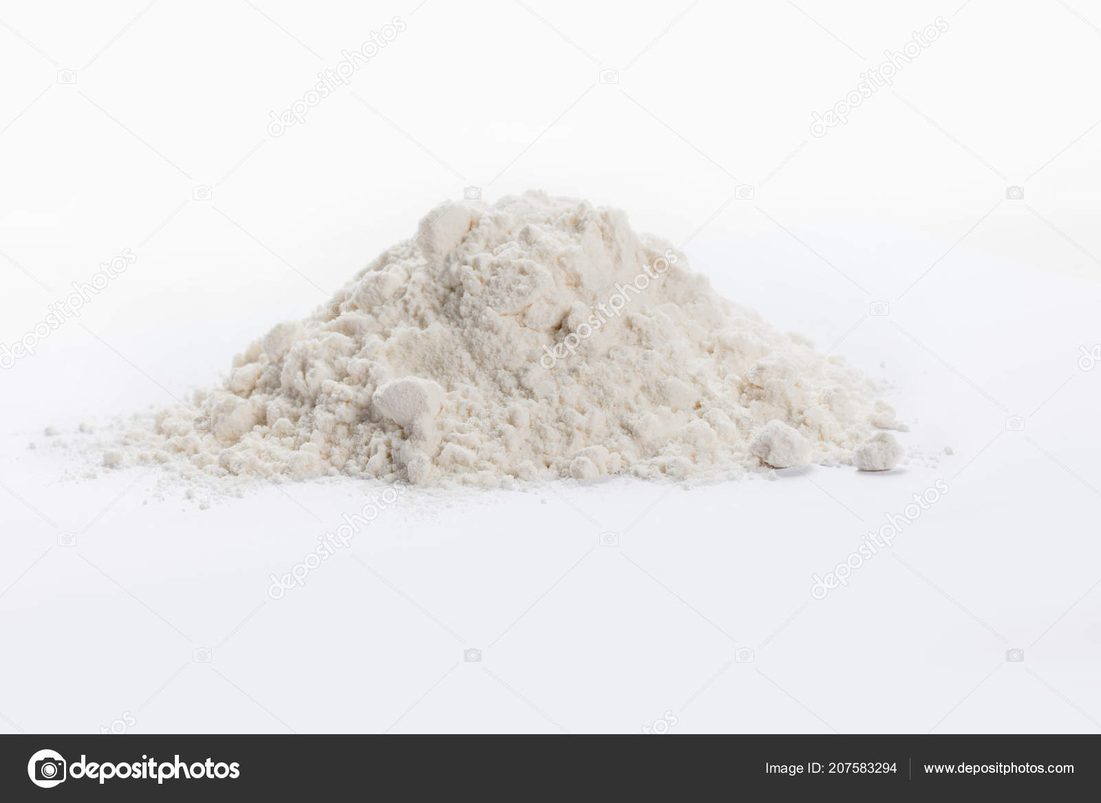 White Wheat Flour Food Ingredient Close Stock Photo by ©Devon 207583294