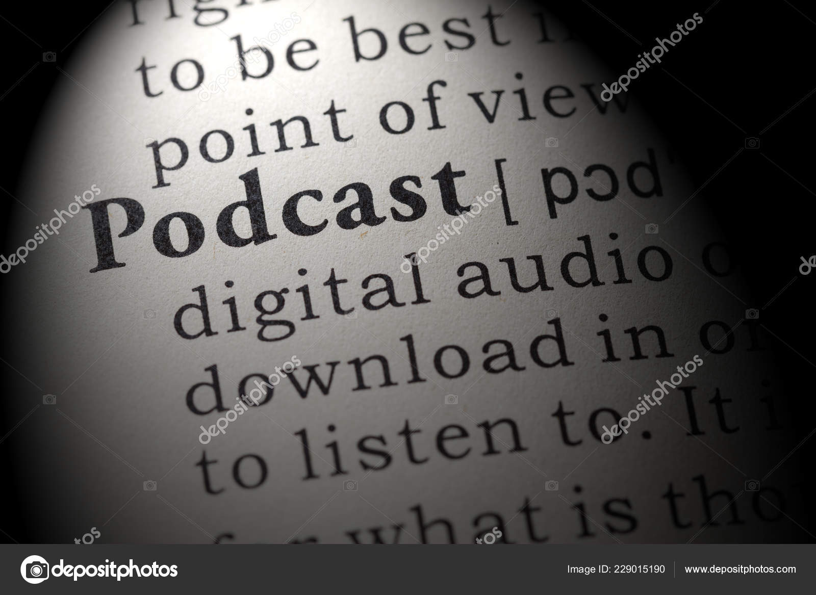 Fake Dictionary Dictionary Definition Word Podcast Including Key ...