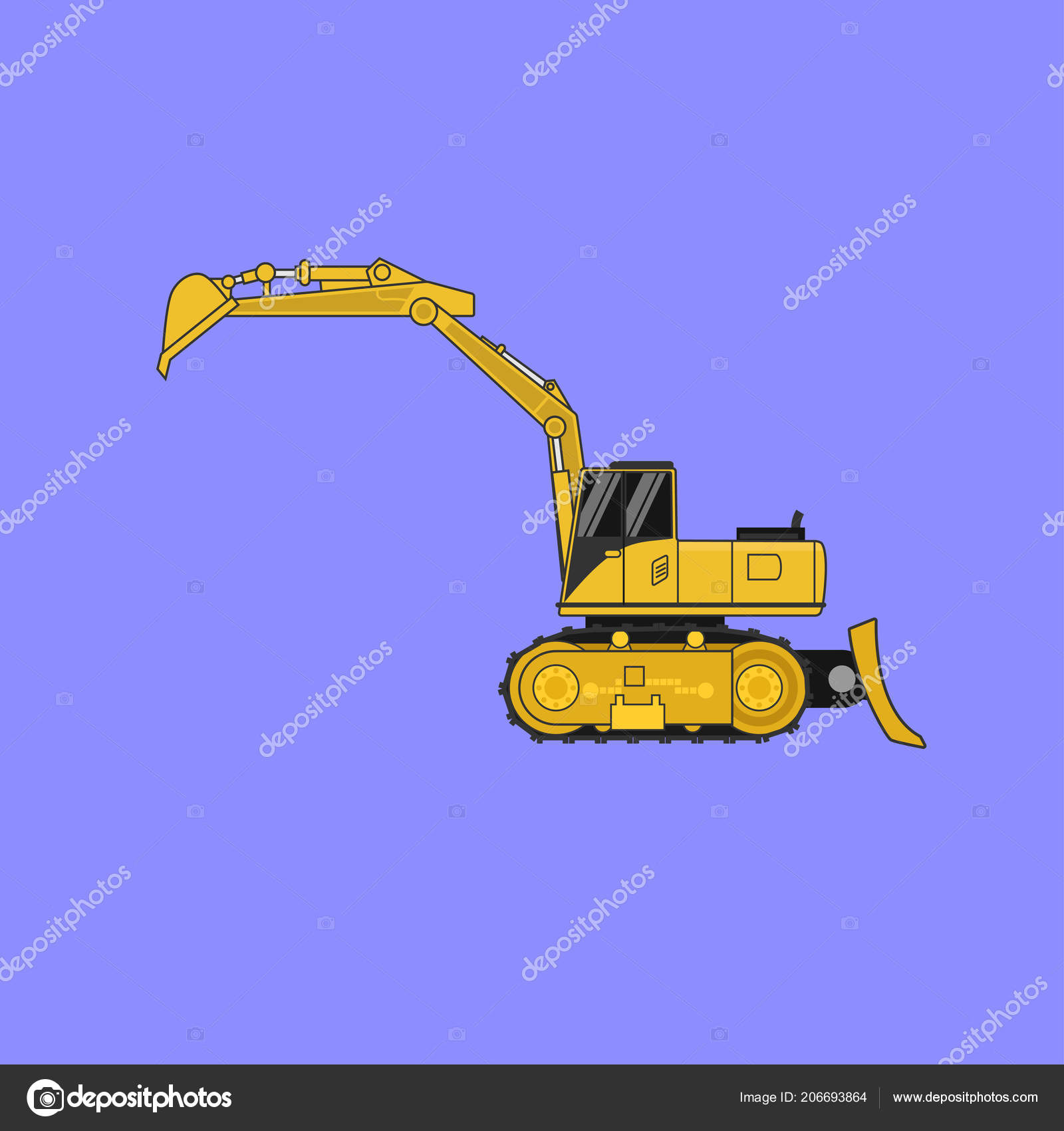 Excavator Clipart