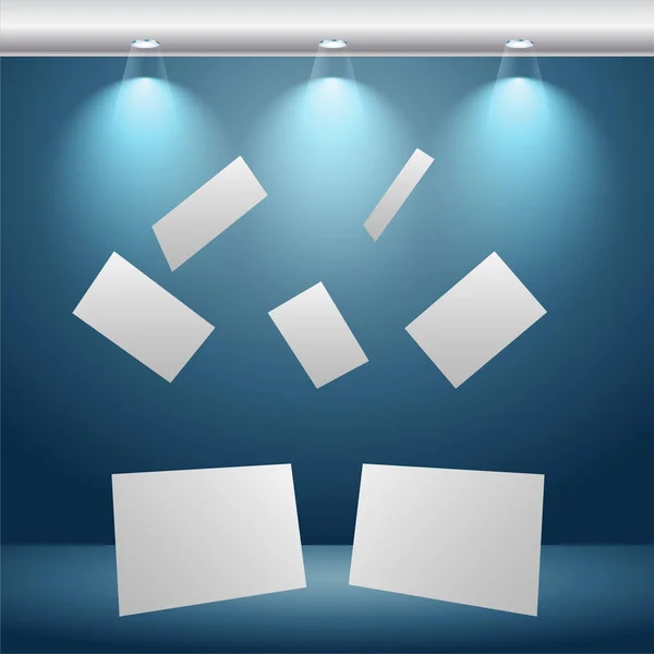 Flying paper sheets, Royalty-free Flying paper sheets Vector Images ...