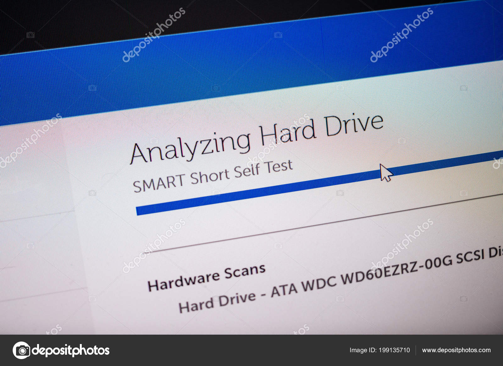 Digital screen with Support Assist software hardware — Stock Editorial ...