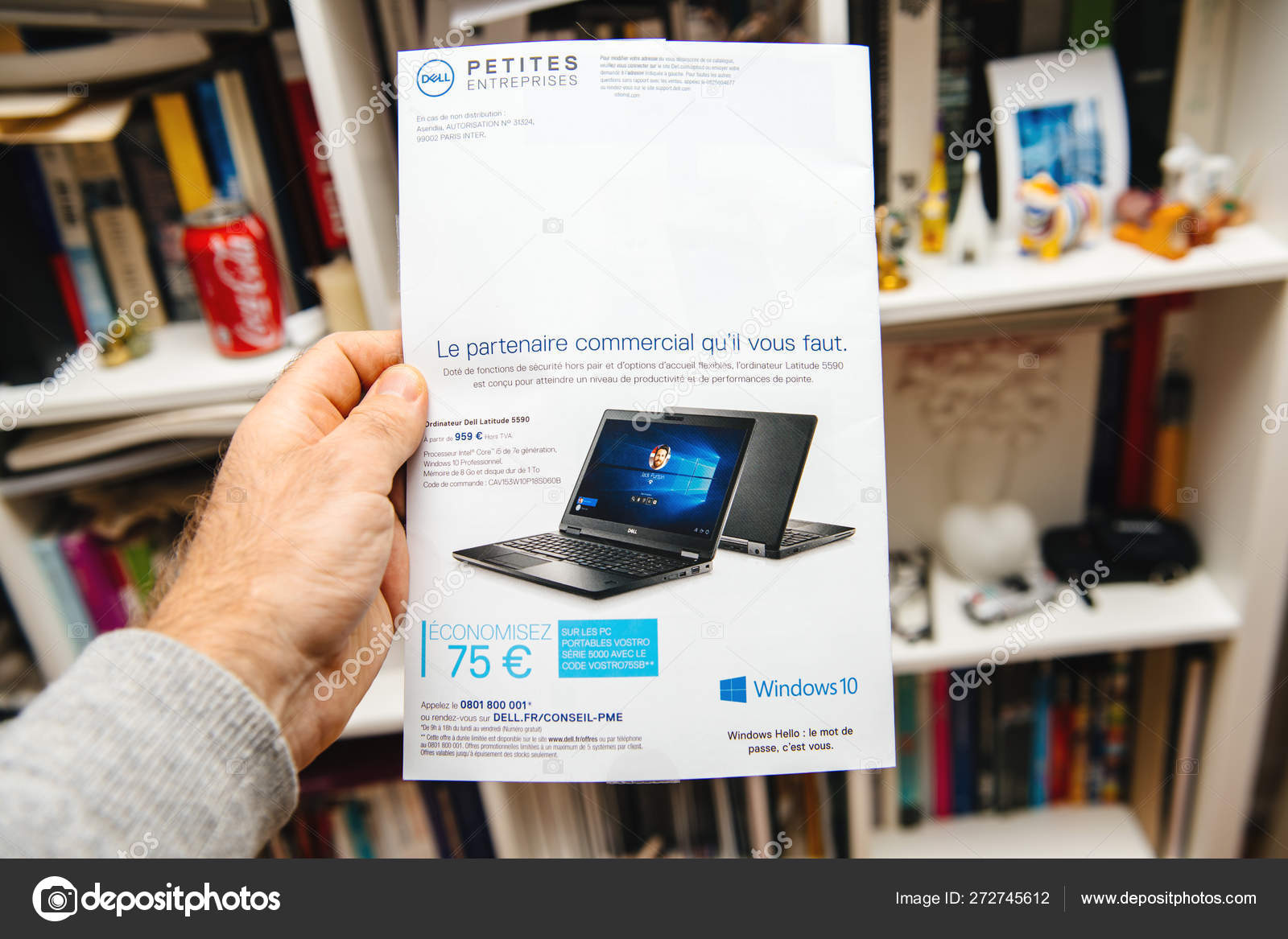 Dell Computers leaflet advertising for Small business with laptop ...