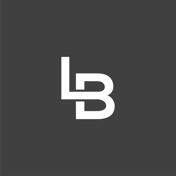 Lb monogram Vector Art Stock Images | Depositphotos