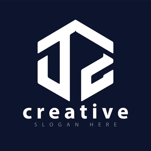 Letra Inicial Vector Logotipo Hexagonal Vector de Stock de ©Desbayy ...