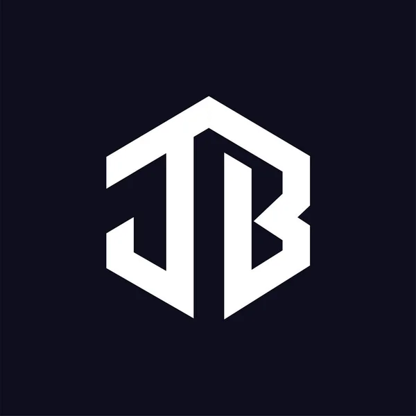 Initial Letter Hexagonal Logo Vector — Stock Vector © Desbayy #209397188