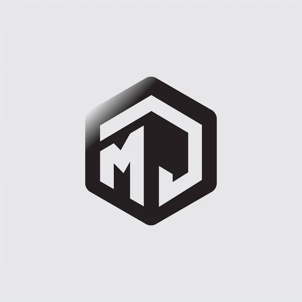 Mj logo imágenes de stock de arte vectorial | Depositphotos