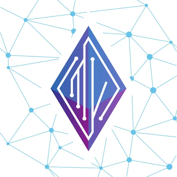 Blockchain logo Vector Art Stock Images | Depositphotos