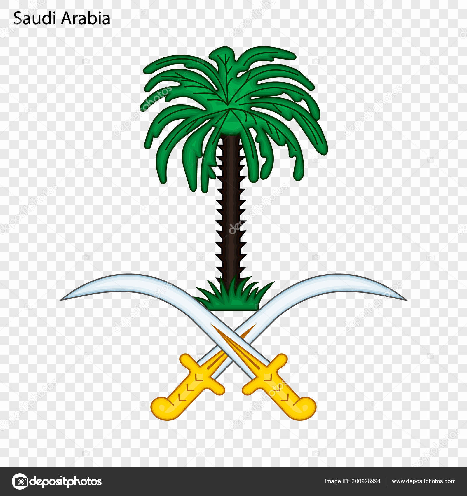Yo Logotipo De Arabia Saudita