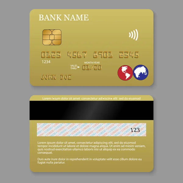 Credit card cover Vector Images | Depositphotos