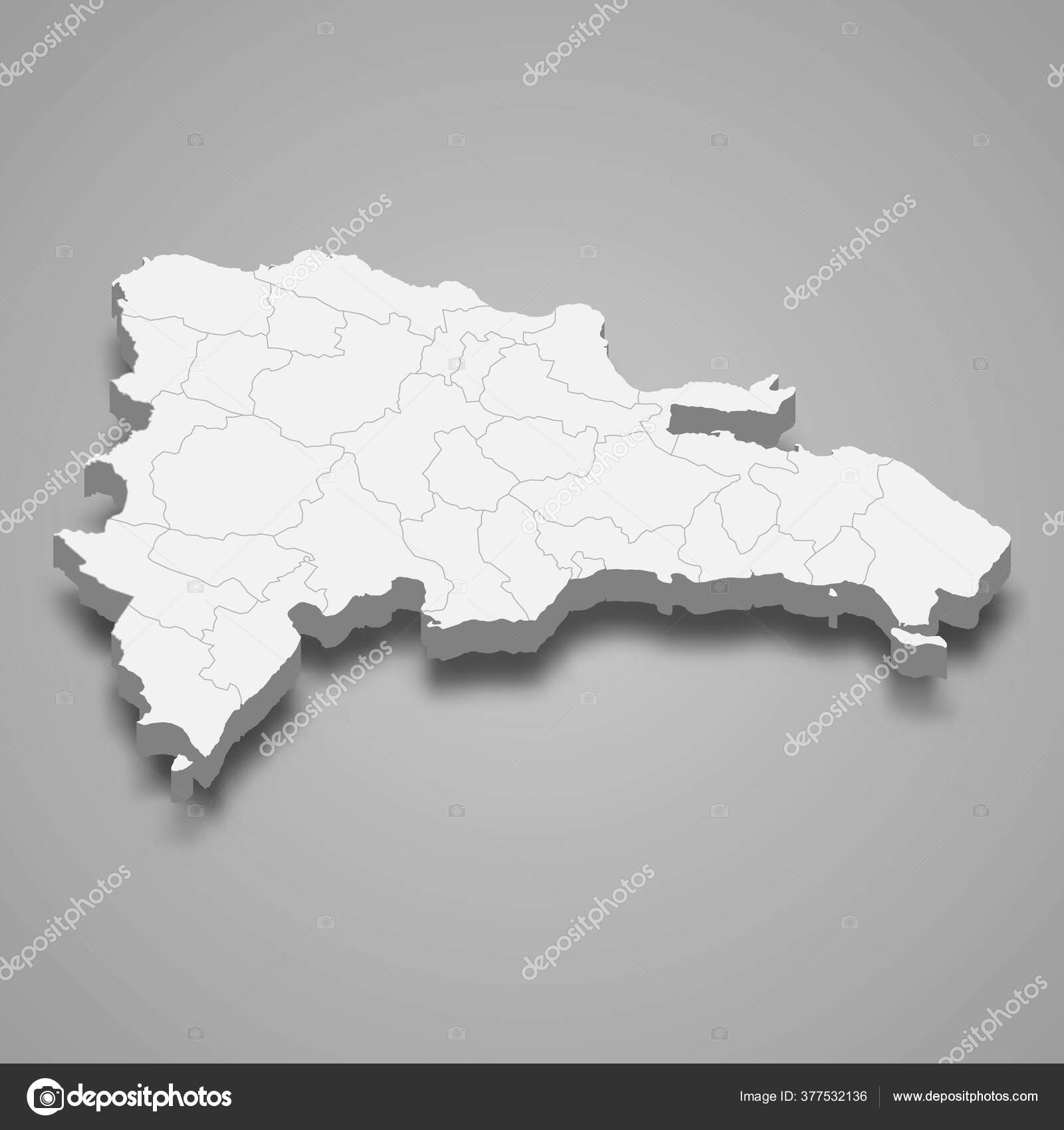 Republica Dominicana Mapa Regiones Mapa De República Dominicana