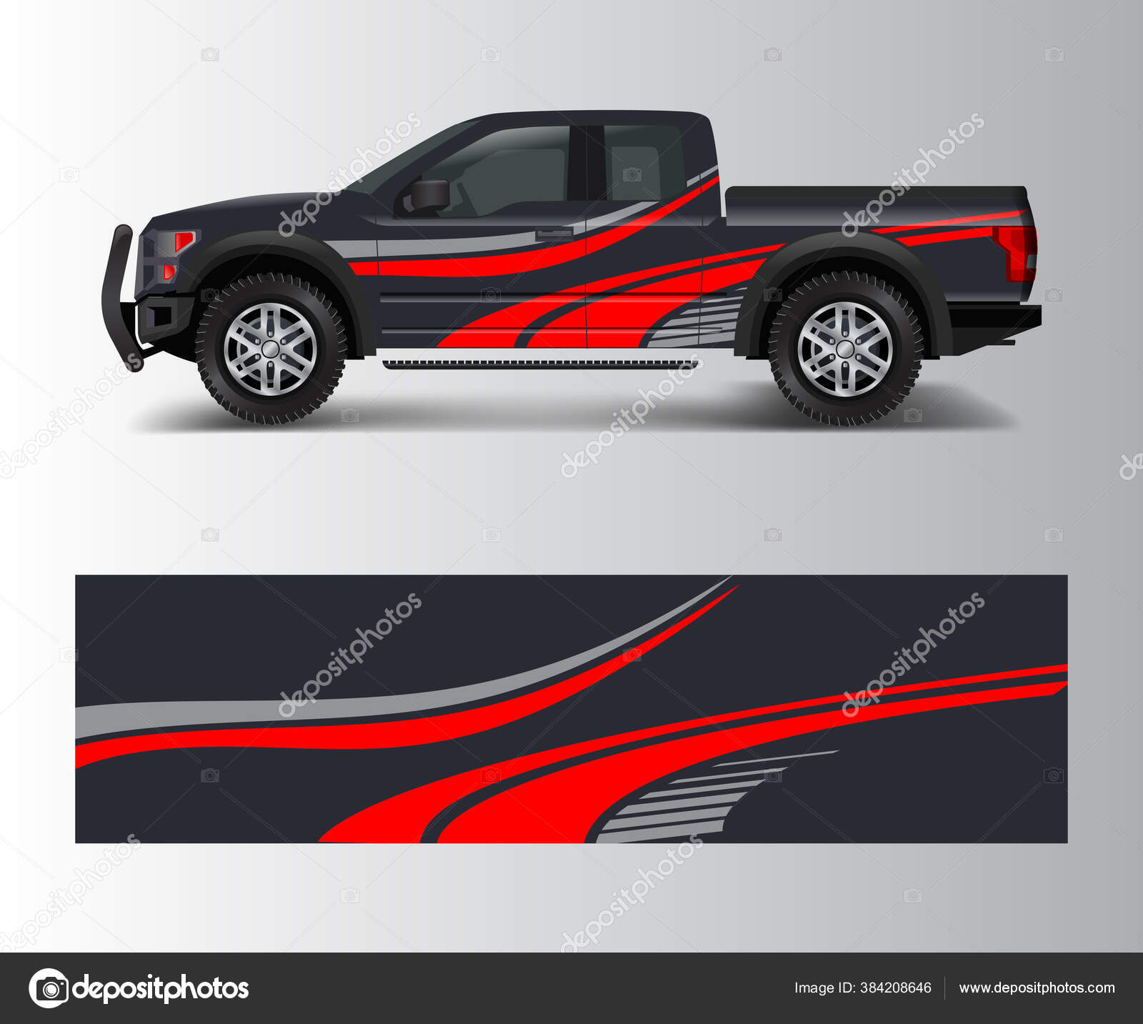 Custom Livery Race Rally Offroad Car Vehicle Sticker Tinting Car Stock ...