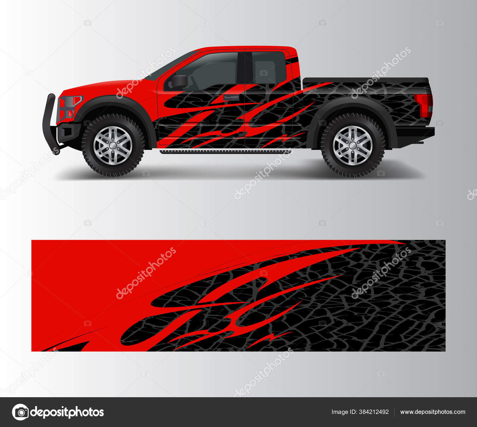 Custom Livery Race Rally Offroad Car Vehicle Sticker Tinting Car Stock ...