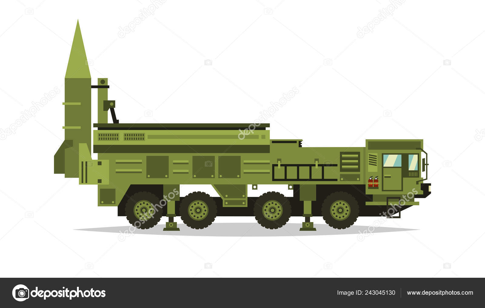 Aircraft Missile System Rockets Shells Big Truck Special Military