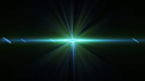 Anamorphic lens flare 3840x2160 4K, lights background . — Stock Video ...