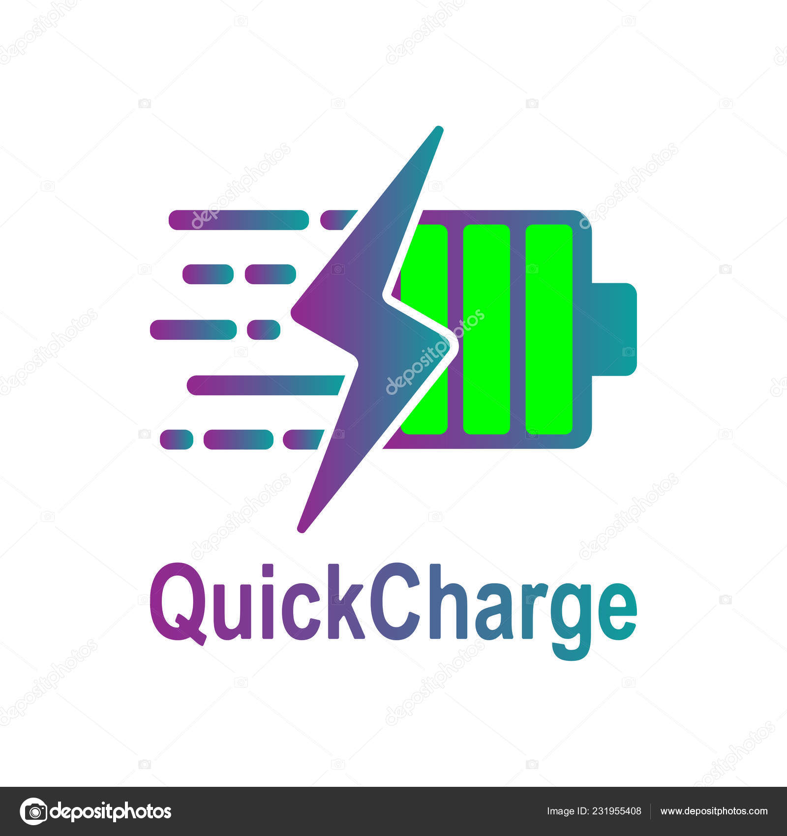 Battery Charging Logo