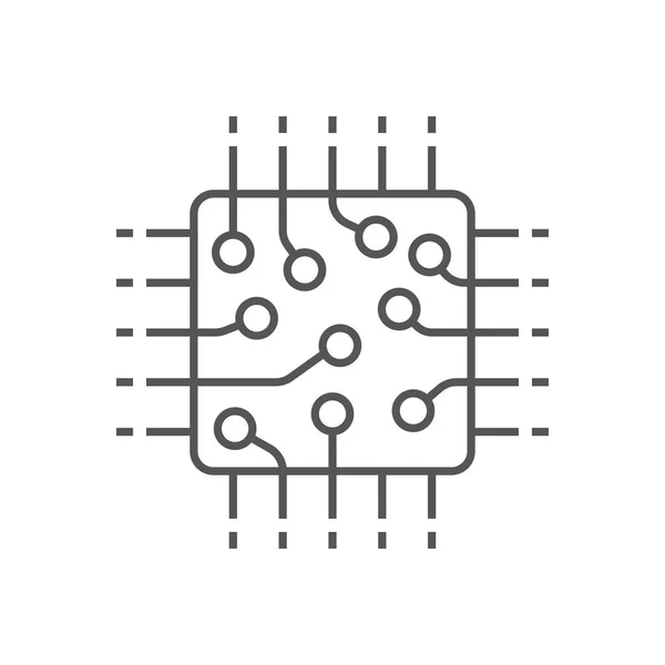 Cpu Icon Vector Cpu Processor Technology Electronic Microchip Eps Stock Vector Image by ...