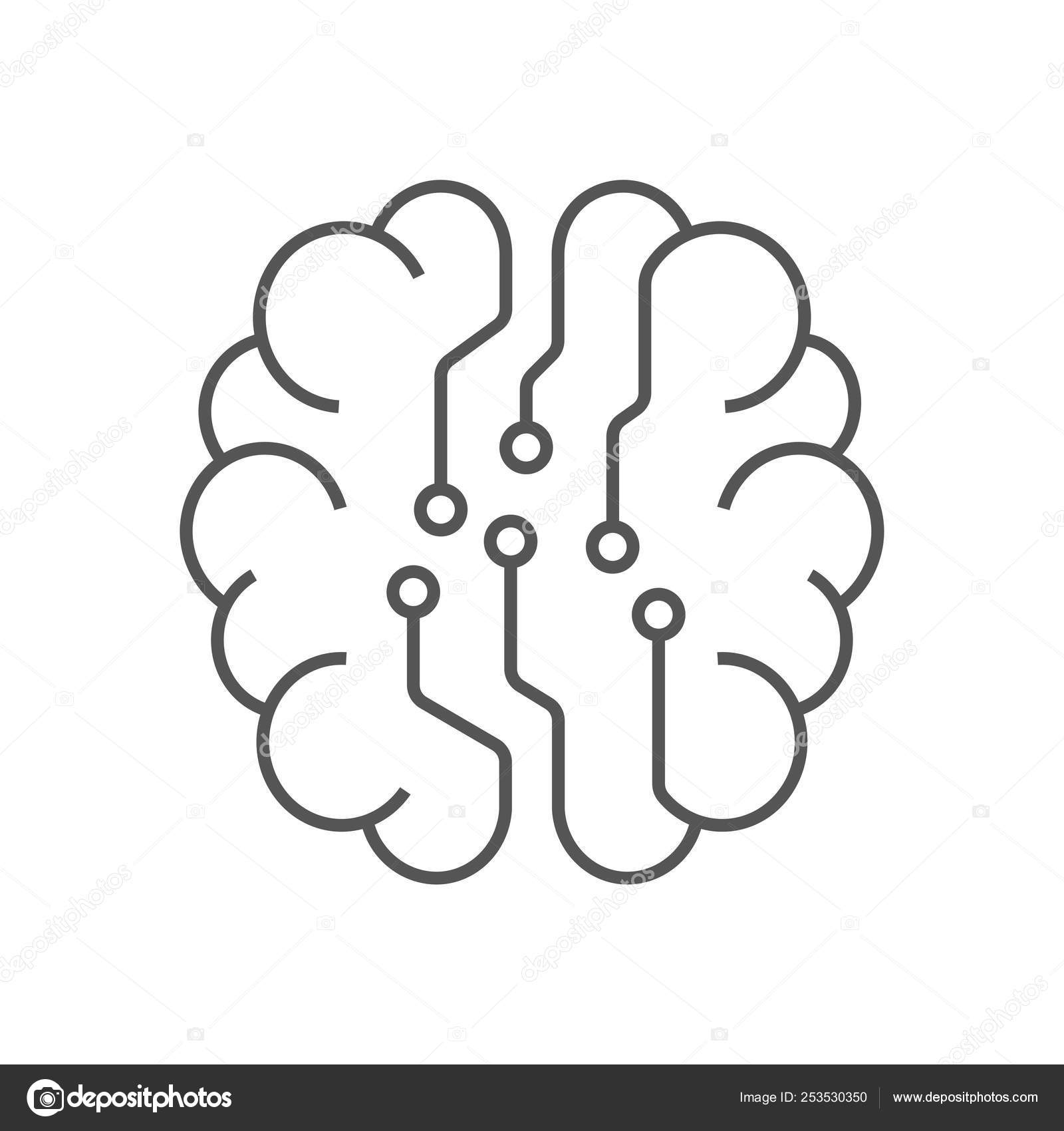 Vetor De Cerebro Digital 259,041 Cérebro Digital Royalty Free Photos