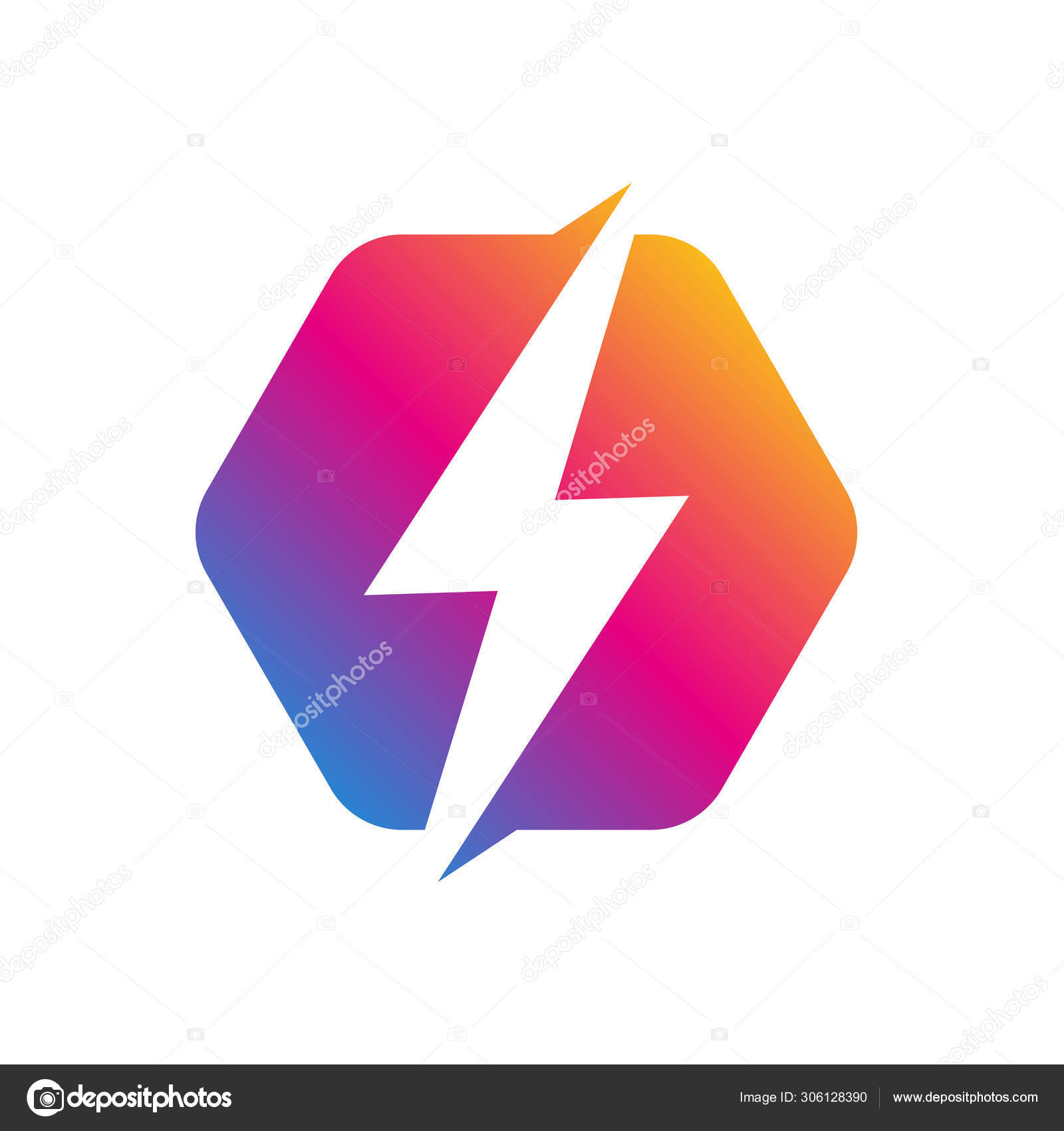 Lightning Bolt Logo Design