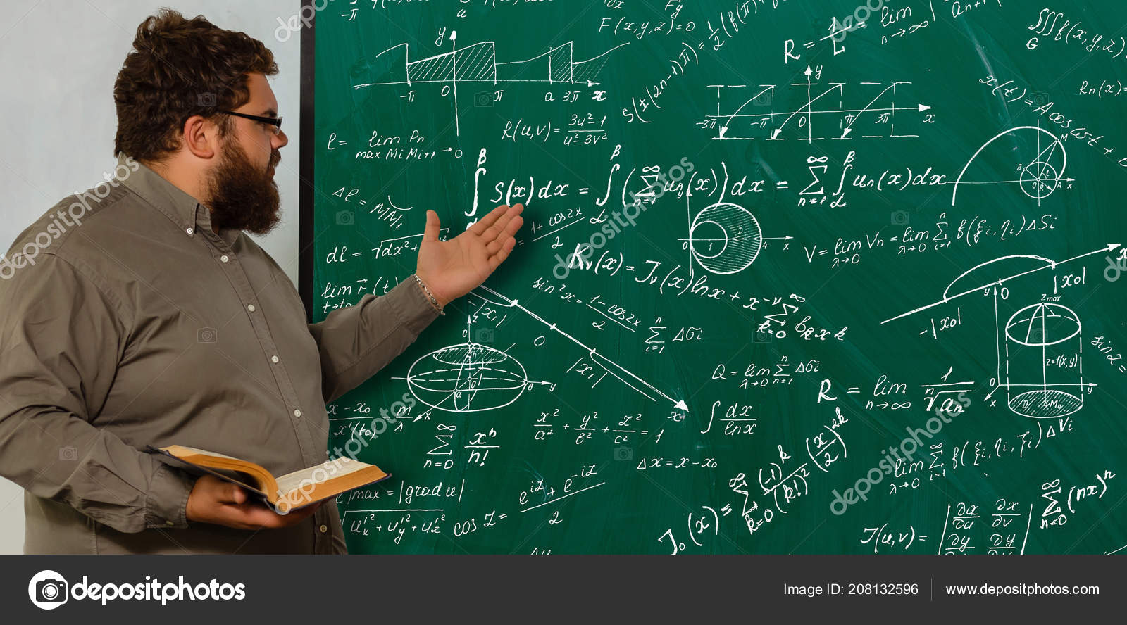 Young Math Genius Solving Difficult Equation While Standing Green ... Young Math Genius Solving Difficult Equation While Standing Green ...