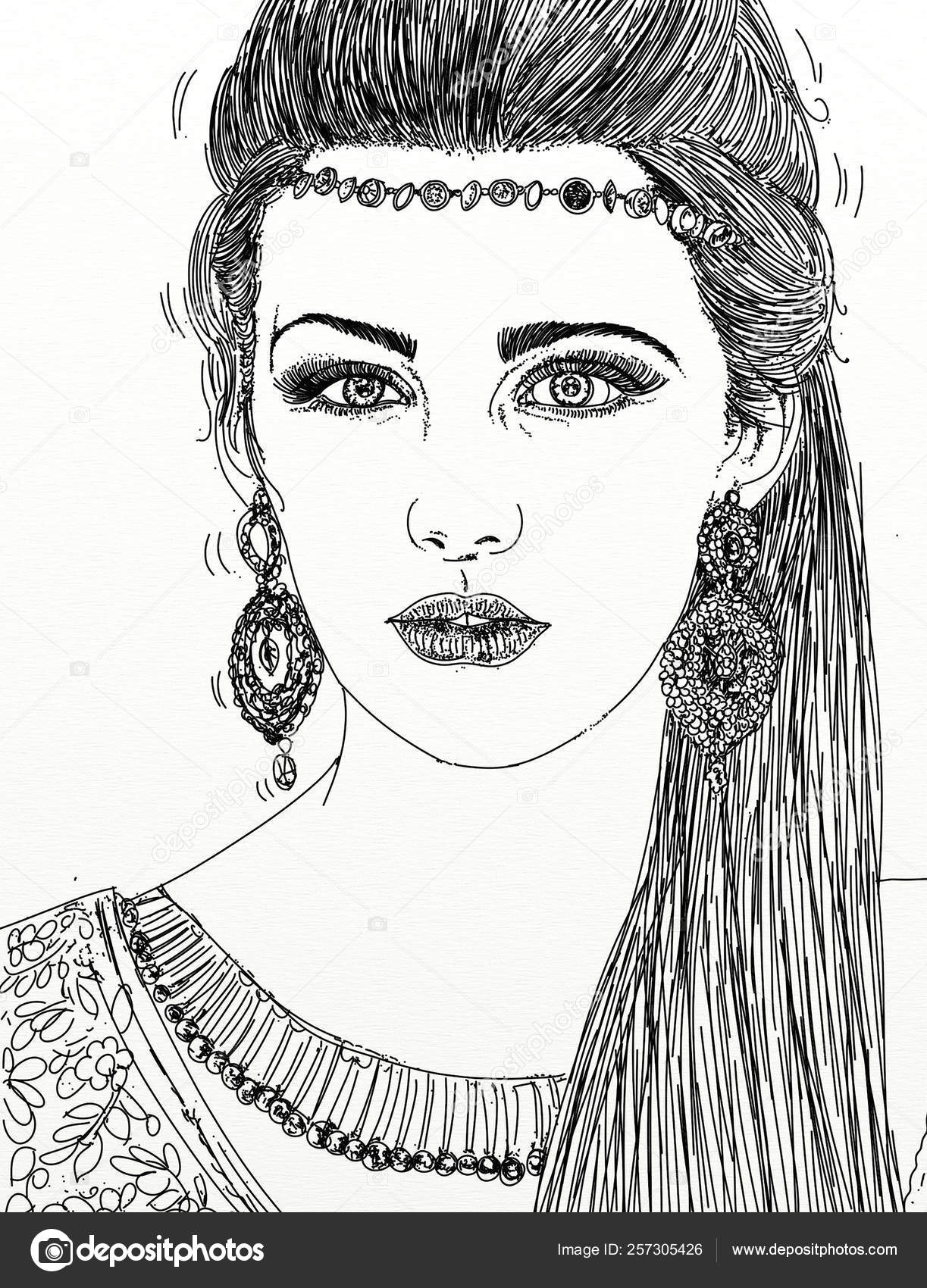 Line Drawings Portrait