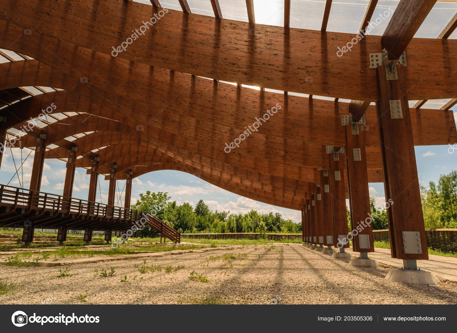 Curved Wood Roof Beams - Home Design Ideas