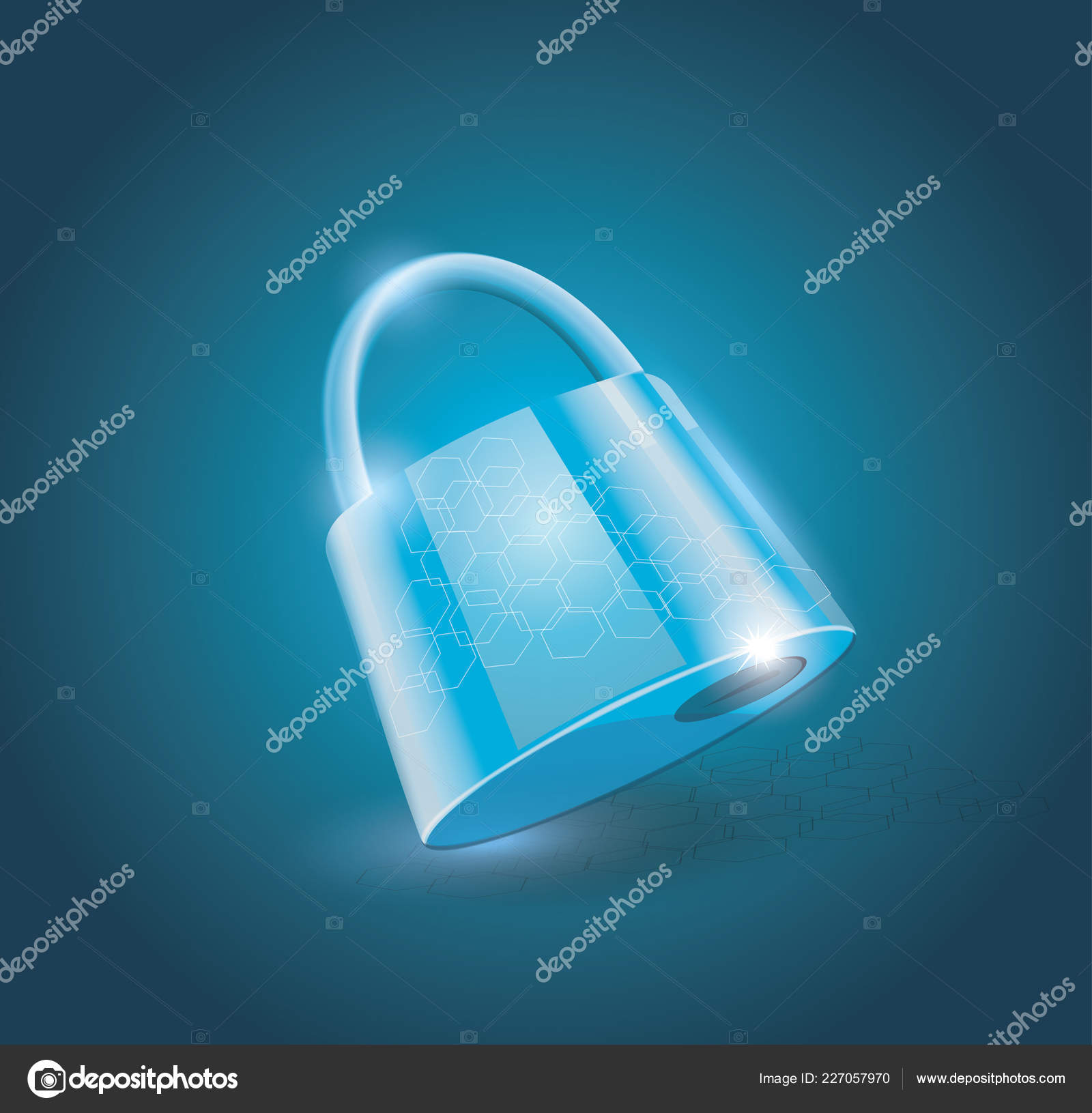 System Protected Computer Network Stock Vector by ©Success_ER #227057970