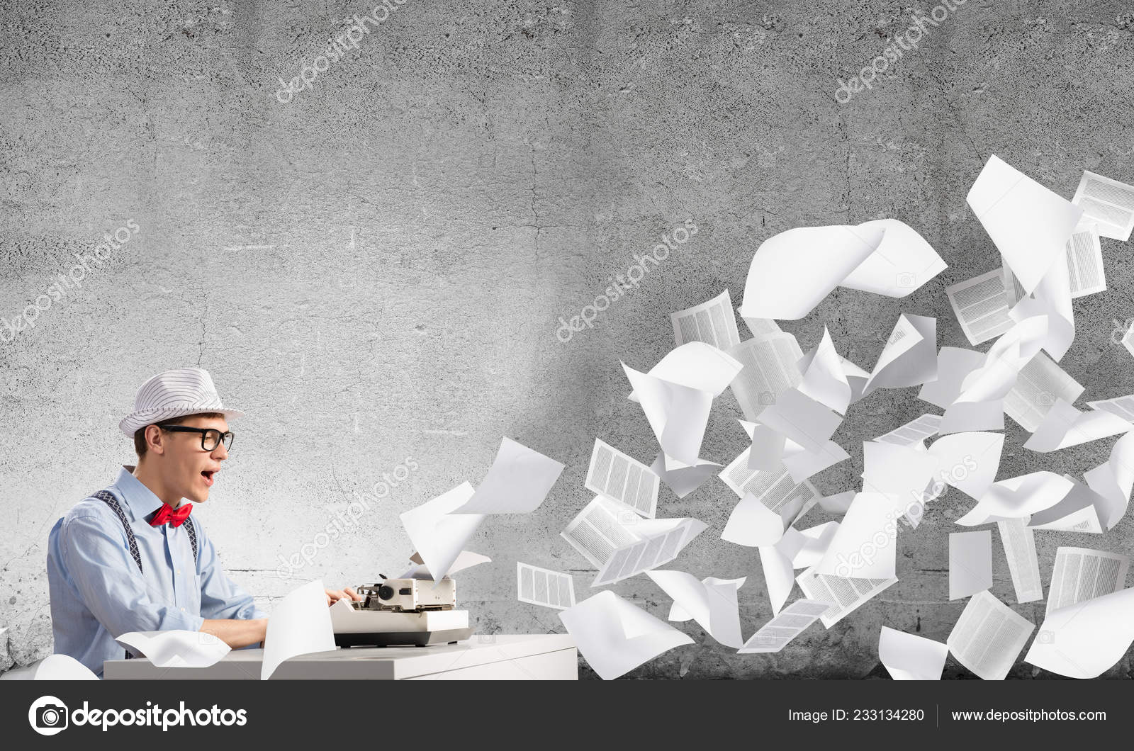 Papers Flying Everywhere