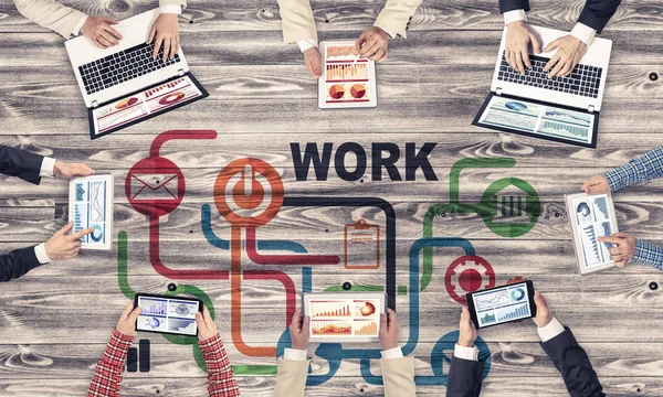 The work distribution Stock Photos, Royalty Free The work distribution ...