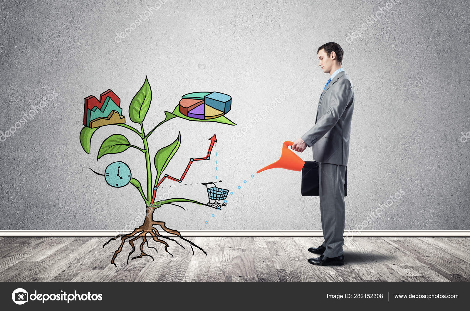 Entrepreneur Drawing