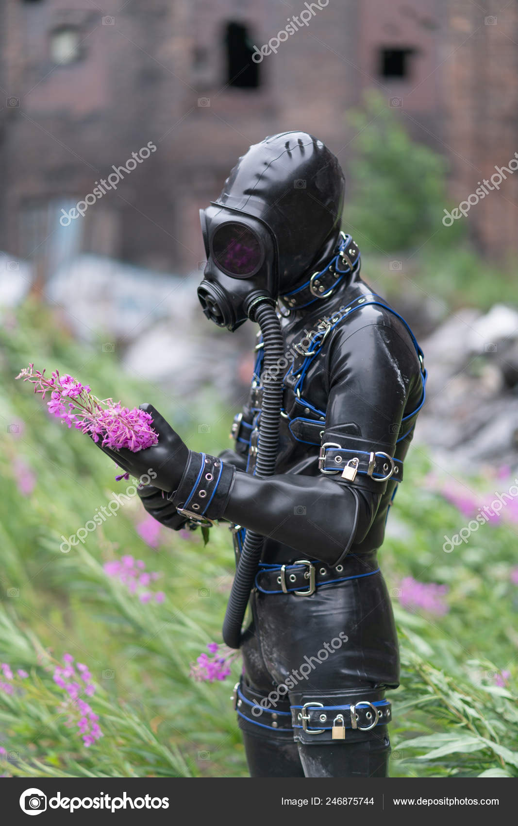 Gas Mask Guy Wetsuit
