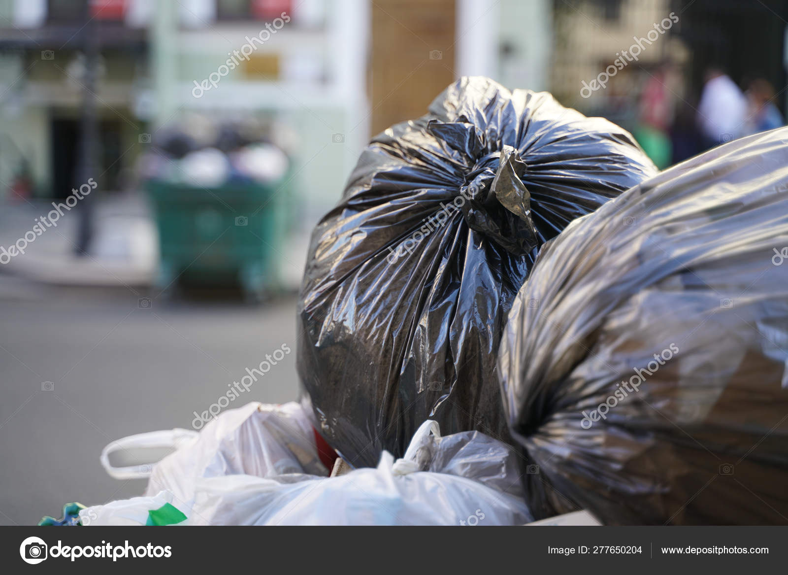 Trash Garbage City — Stock Photo © agnadevi #277650204